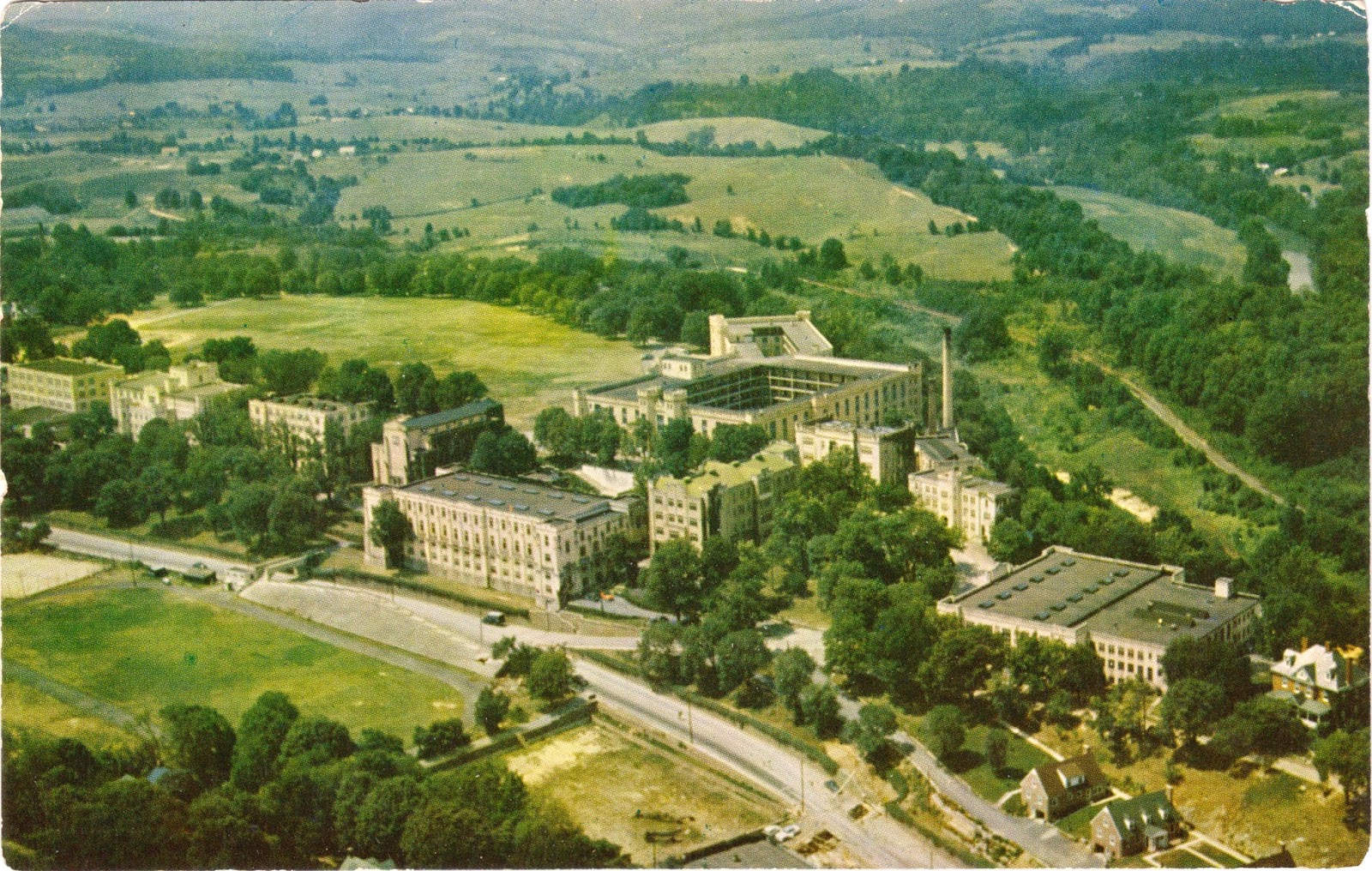 One Postcard a Day: Virginia Military Institute, Lexington, Virginia