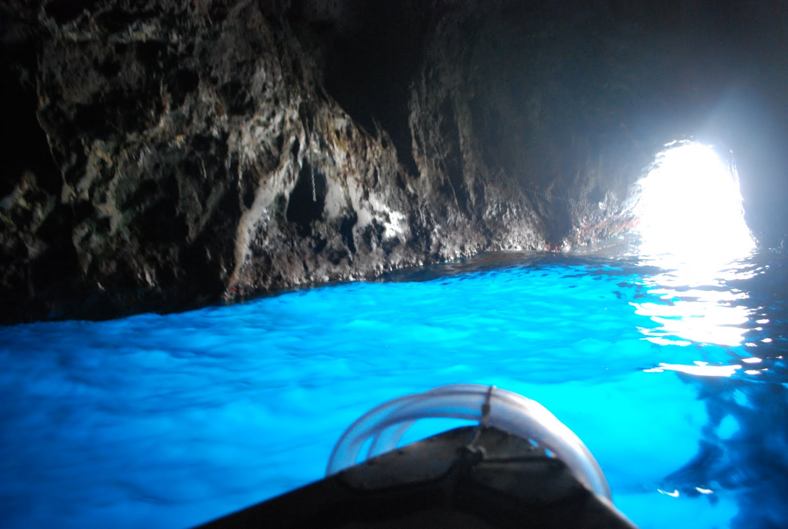 1 Month around Europe and America: Italy: Capri: The Blue Cave