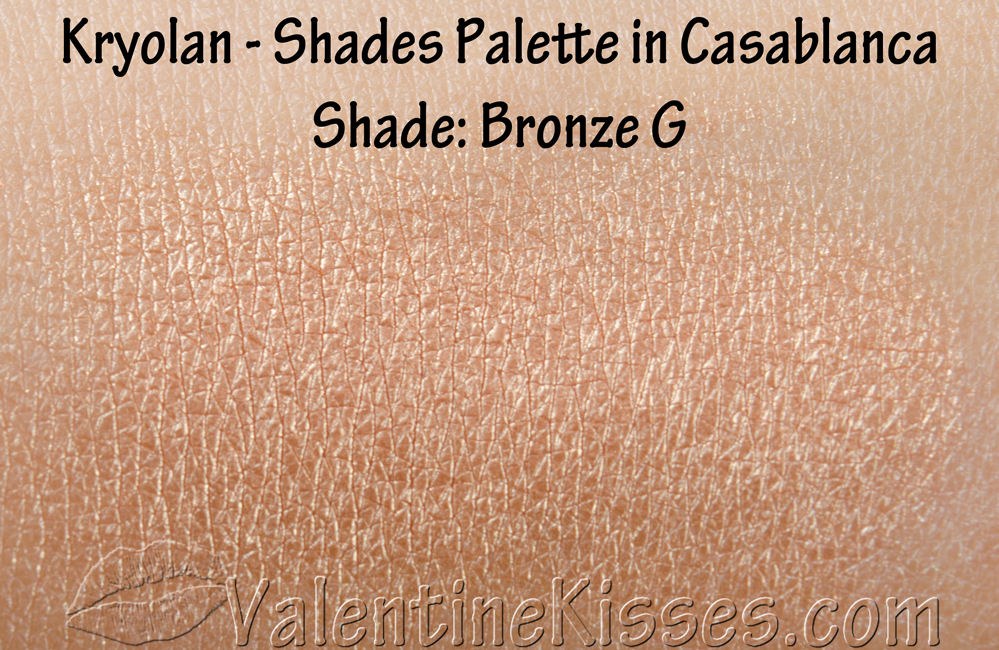 Valentine Kisses: Kryolan Shades Eyeshadow Palette in Casablanca - pics ...