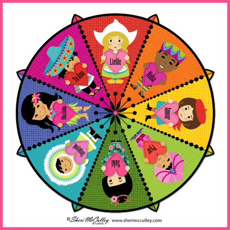 Sheri McCulley Studio: Color your world