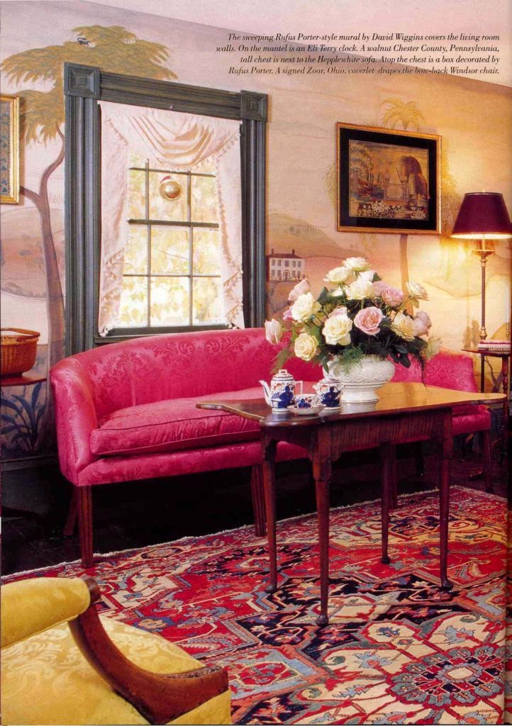 Eye For Design: Decorate With Primitive Colonial Murals