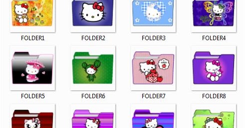 Folder Icon Special "HELLO KITTY"