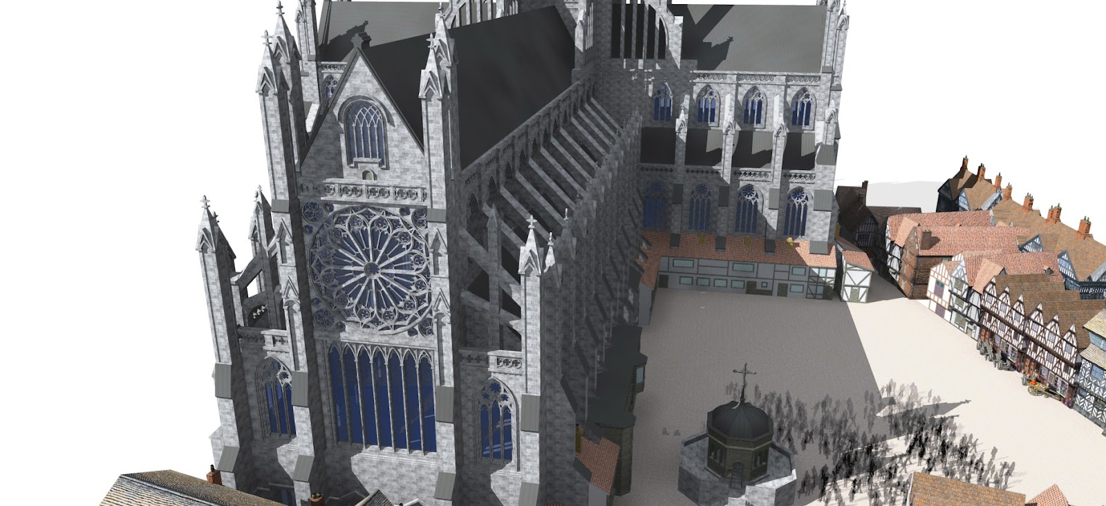 The Virtual St Paul's Cathedral Project: New Images of the St Paul's Model