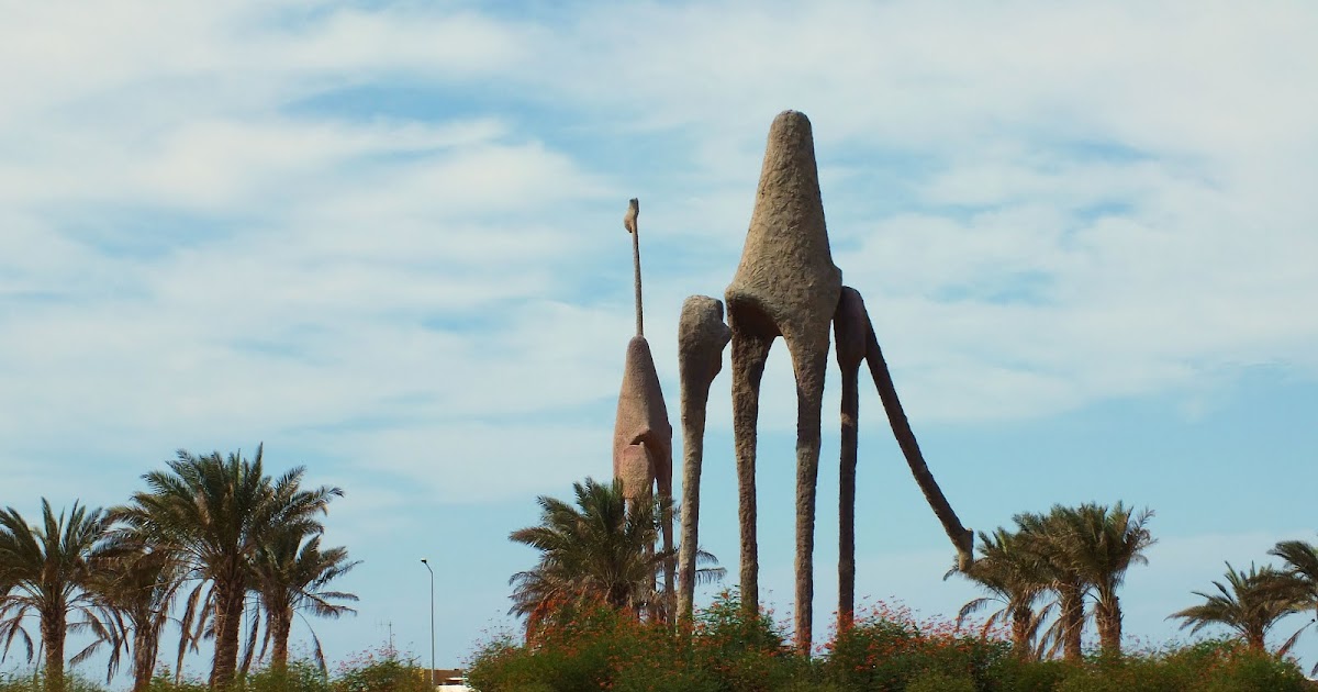 Jeddah Daily Photo: SkyWatch: Camel Sculptures