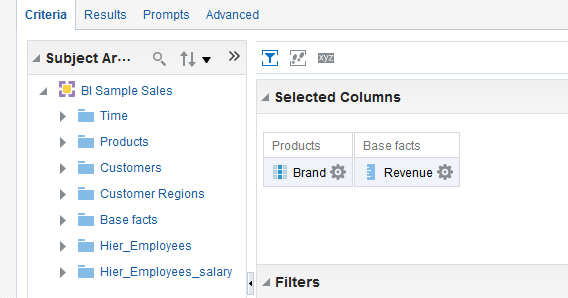 Oracle Business Intelligence Obi Report Navigation Using Action Links