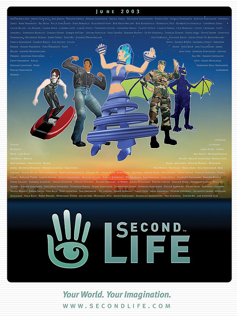 Mis Sims favoritos Second Life: 2003 El Nacimiento de un Mundo Nuevo