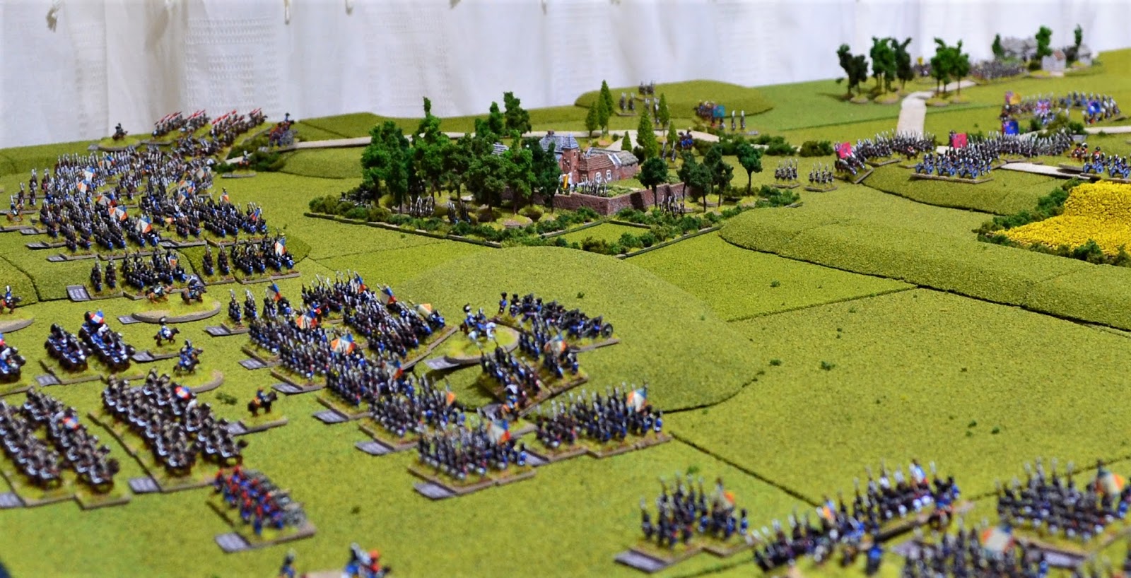 Grymauch's Solo Wargaming Blog : The Battle of Waterloo in 6mm Part 1