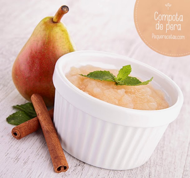 Compota de pera | Más Chicos