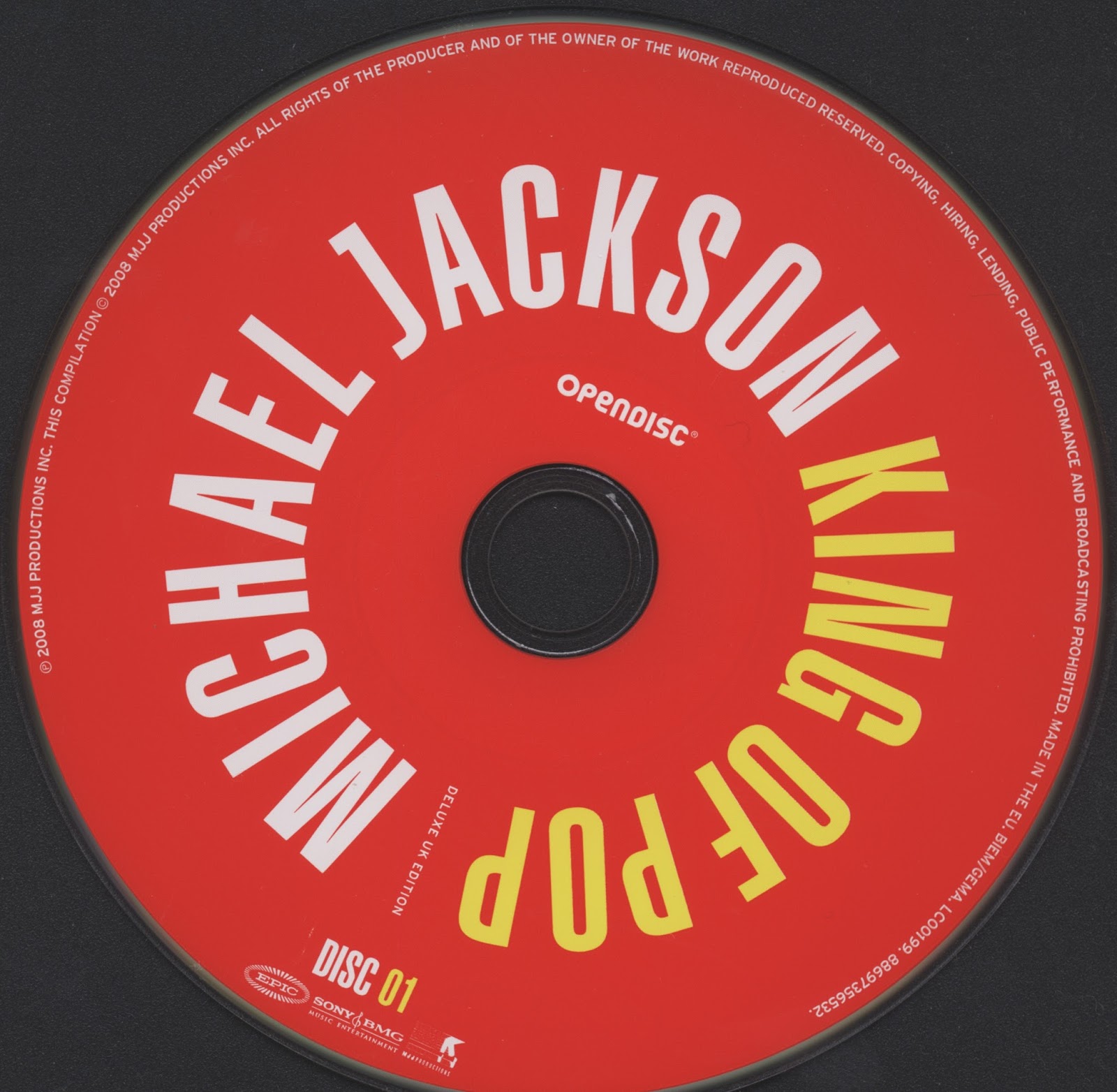 BENTLEYFUNK: 2008 - King Of Pop (Deluxe UK Edition) (3CD)