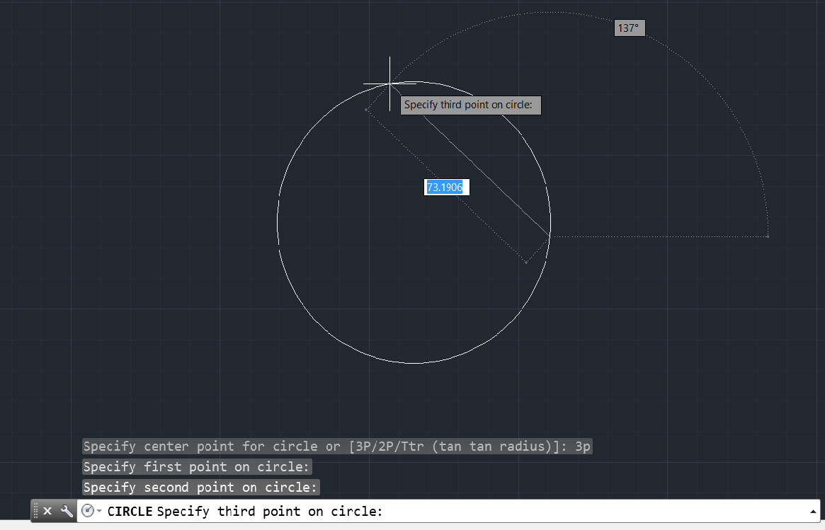 Best of Civil Engineers: Draw Circle in AutoCAD