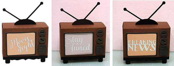 TV Box and Coordinating Inserts! | Bits of Paper