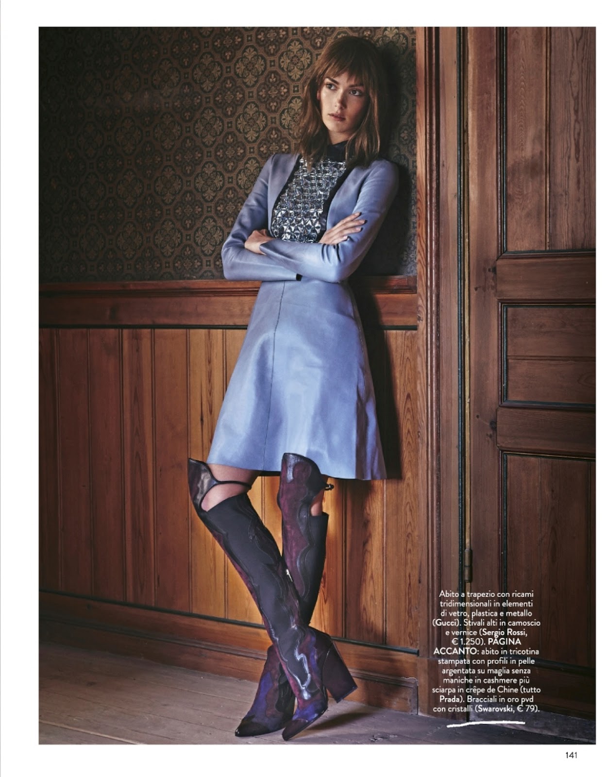 stina olsson by mikael schulz for grazia italia 17th september 2014 ...