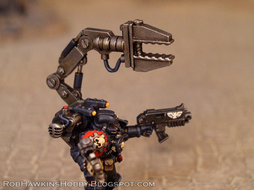 Rob Hawkins Hobby: New Resin Industrial Tech Arm and my Techmarine ...