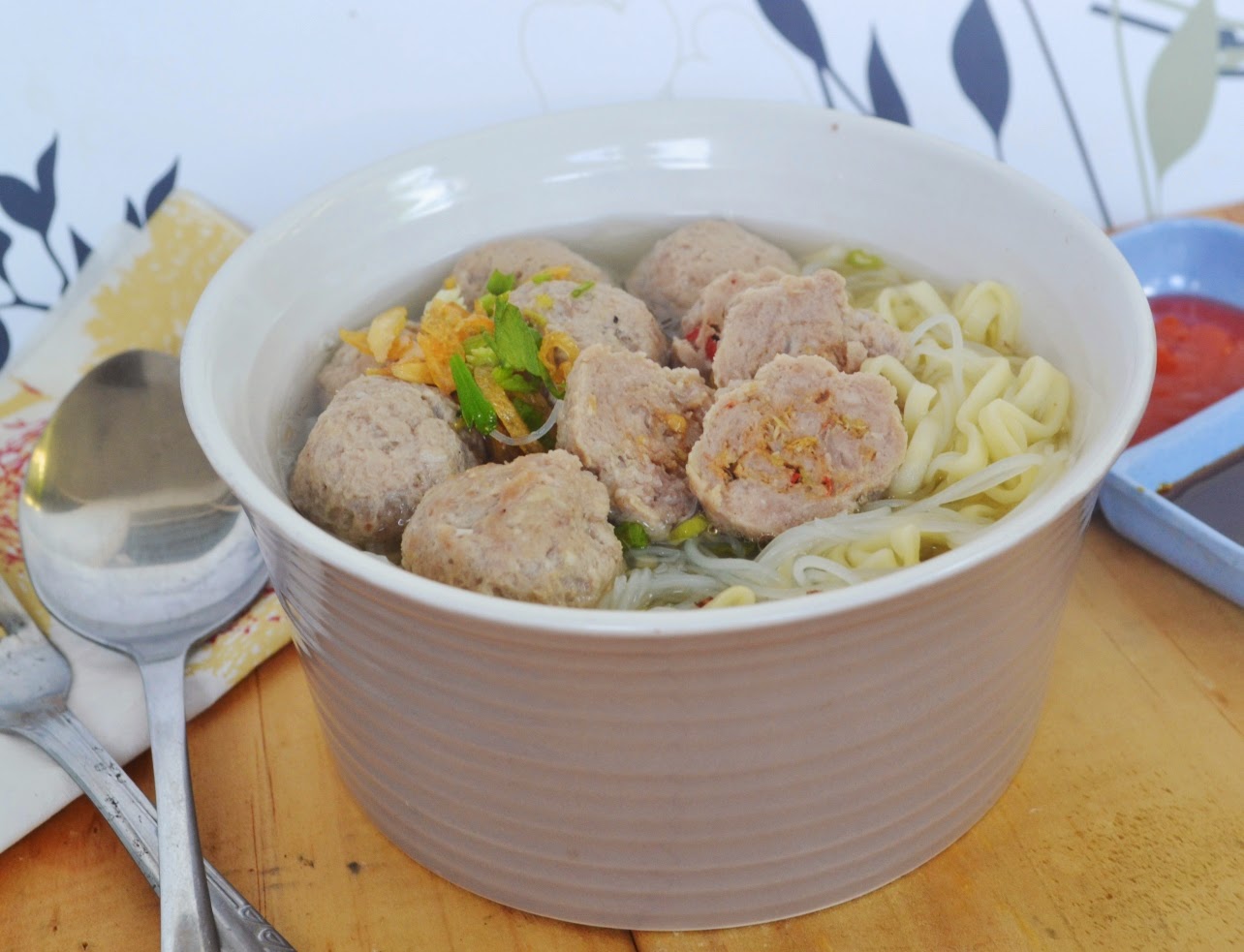 Resep Emak: Bakso Pedas