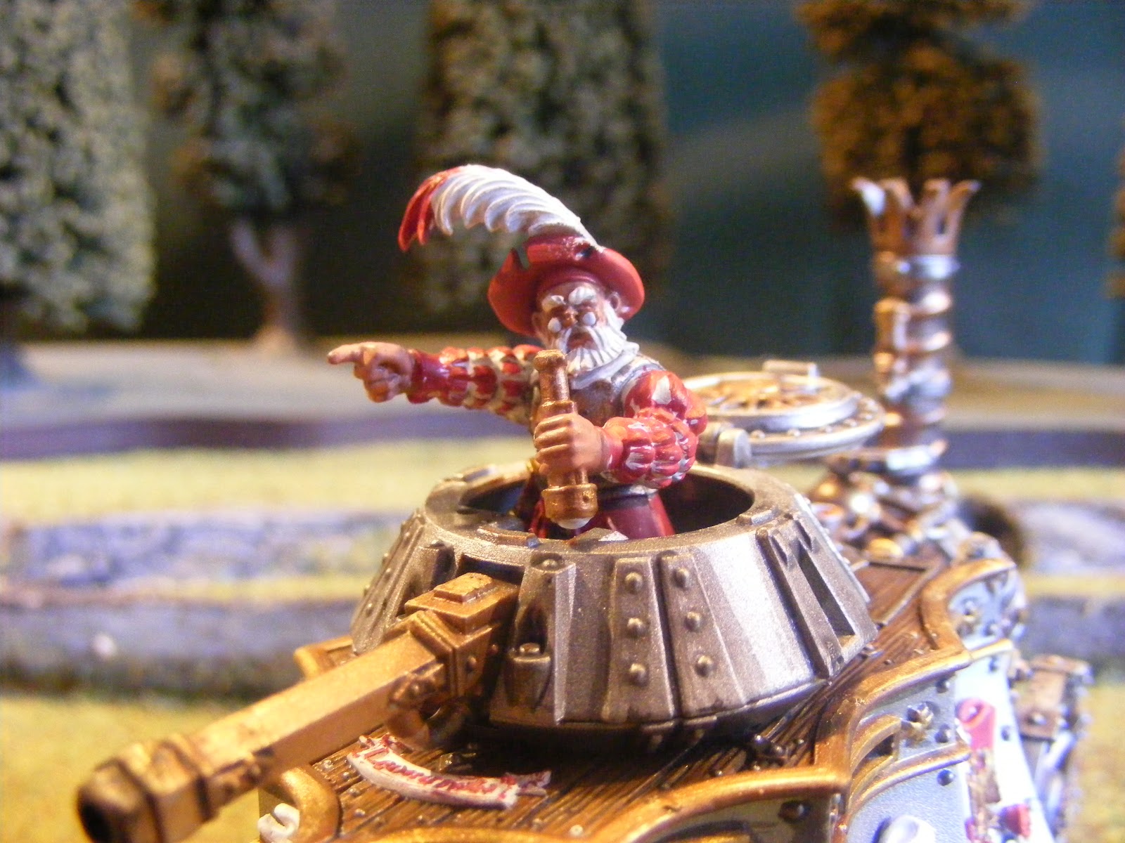 Life In The Man Cave: Empire Steam Tank - Painting Tutorial Tease