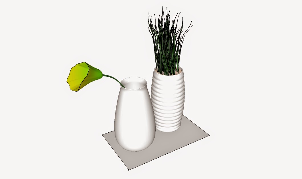 Download sketchup component free (vas tanaman #2) ~ Lingkaran Desain