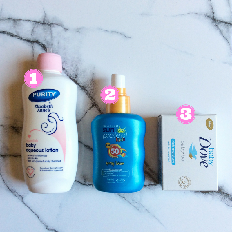 Victoria Justine Cloete: Baby Products from Dove, Purity and Clicks