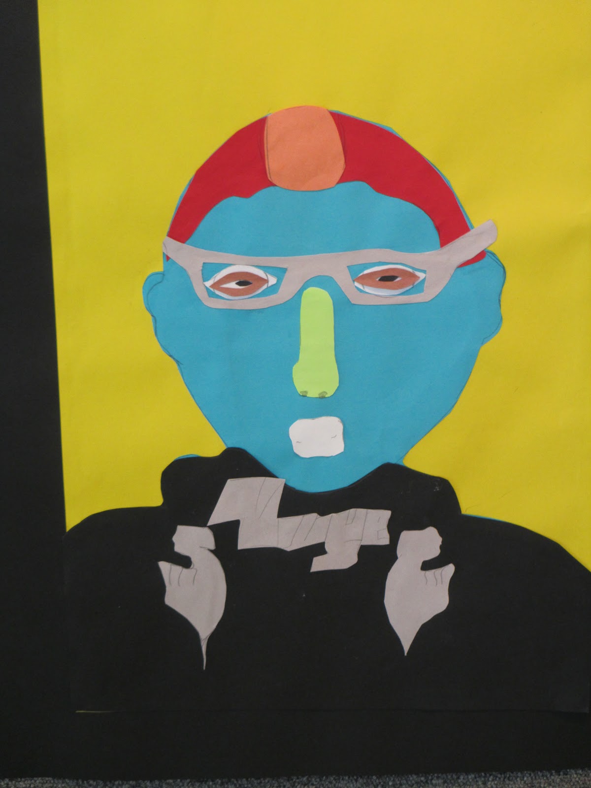 Art Adventure!: Grade 4 Op Art Portraits