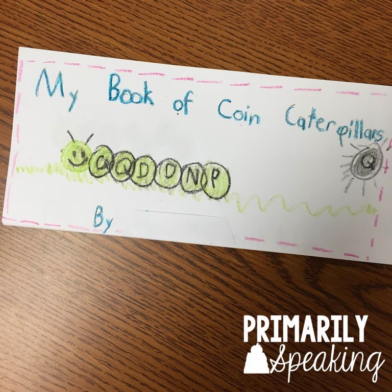 Hands-On Fun with Coin Caterpillars | Primarily Speaking