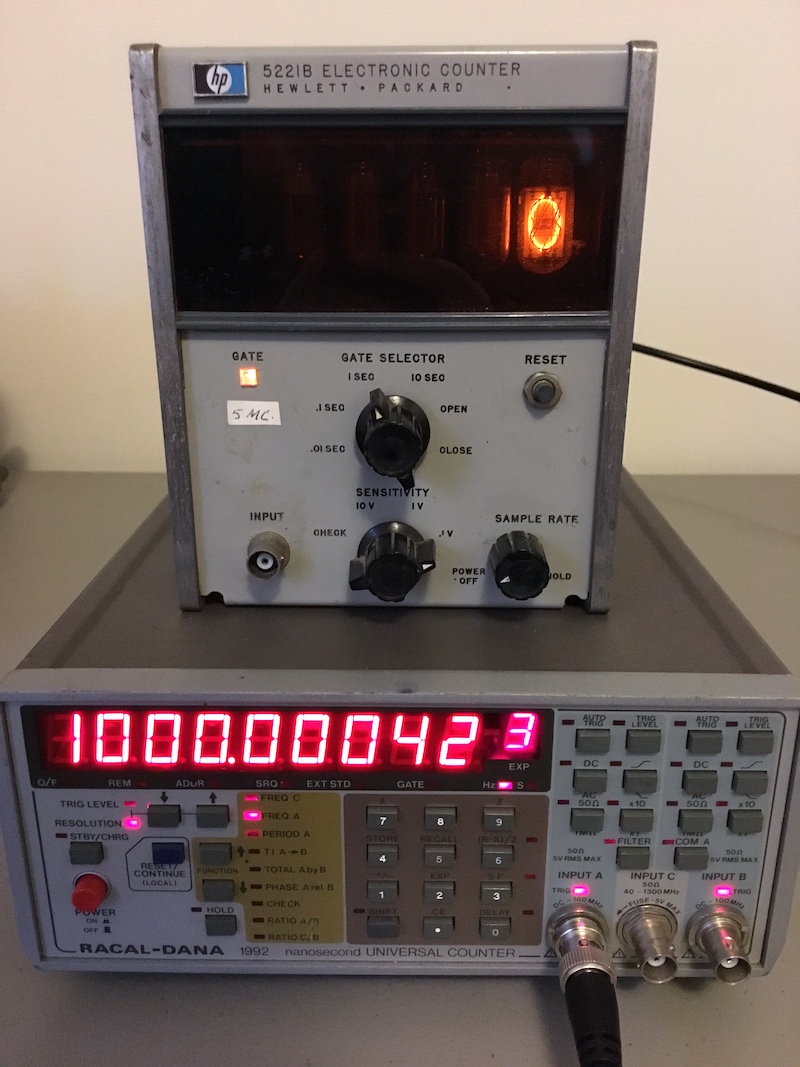 The Sync Channel Blog: HP 5221B Electronic Counter