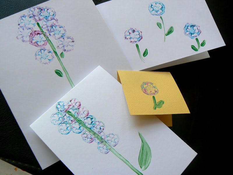 Having Fun at Home: Okra Flower Printing