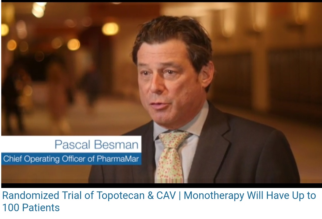 .: Pascal Besman . Randomized Trial of Topotecan & CAV | Monotherapy ...