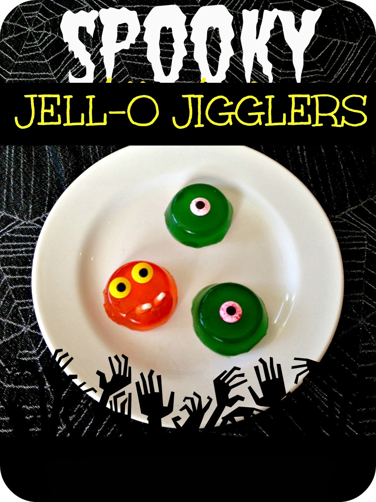 Blue Skies Ahead: Spooky JELL-O JIGGLERS!