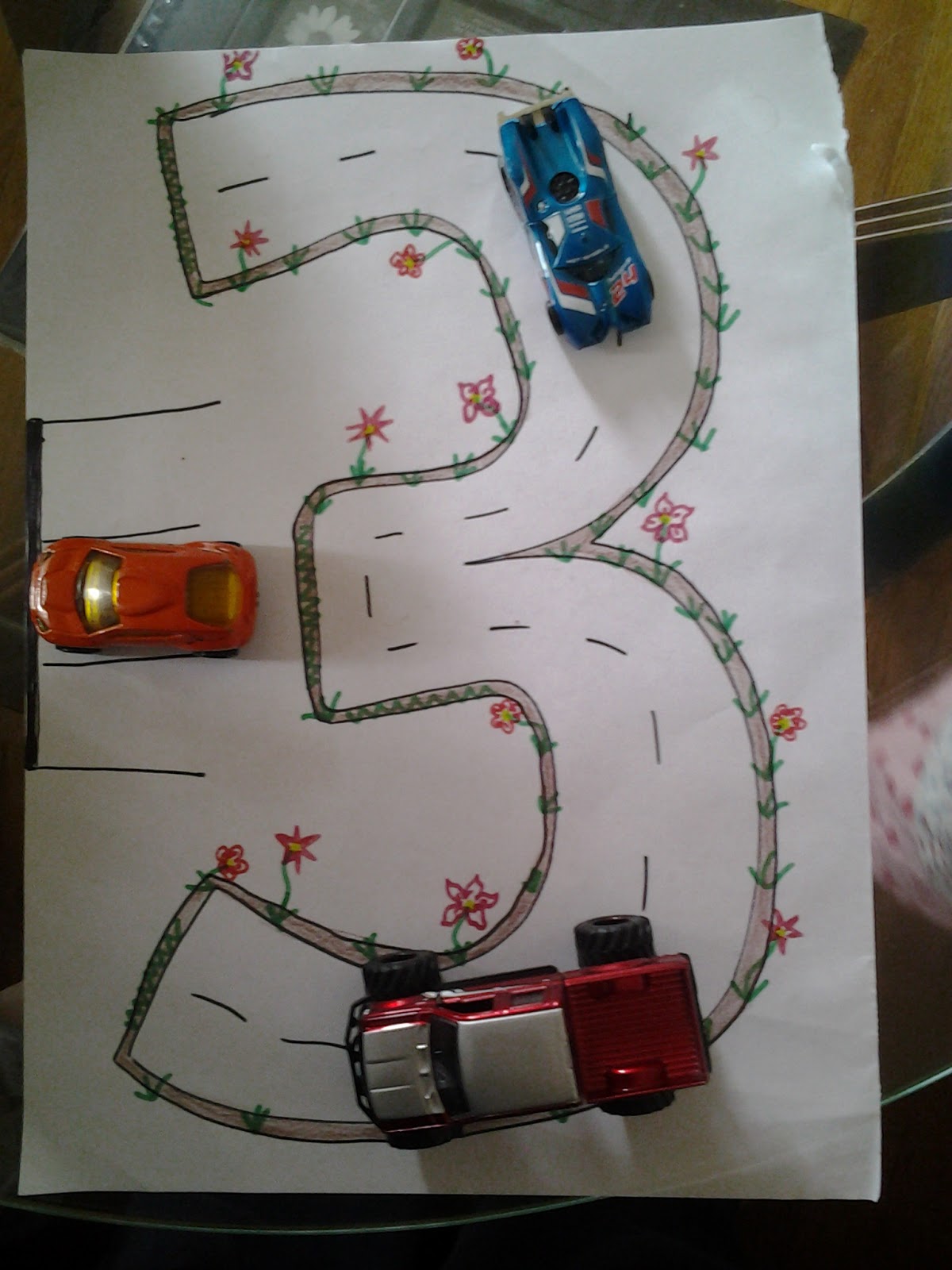 Number 3 Car Track