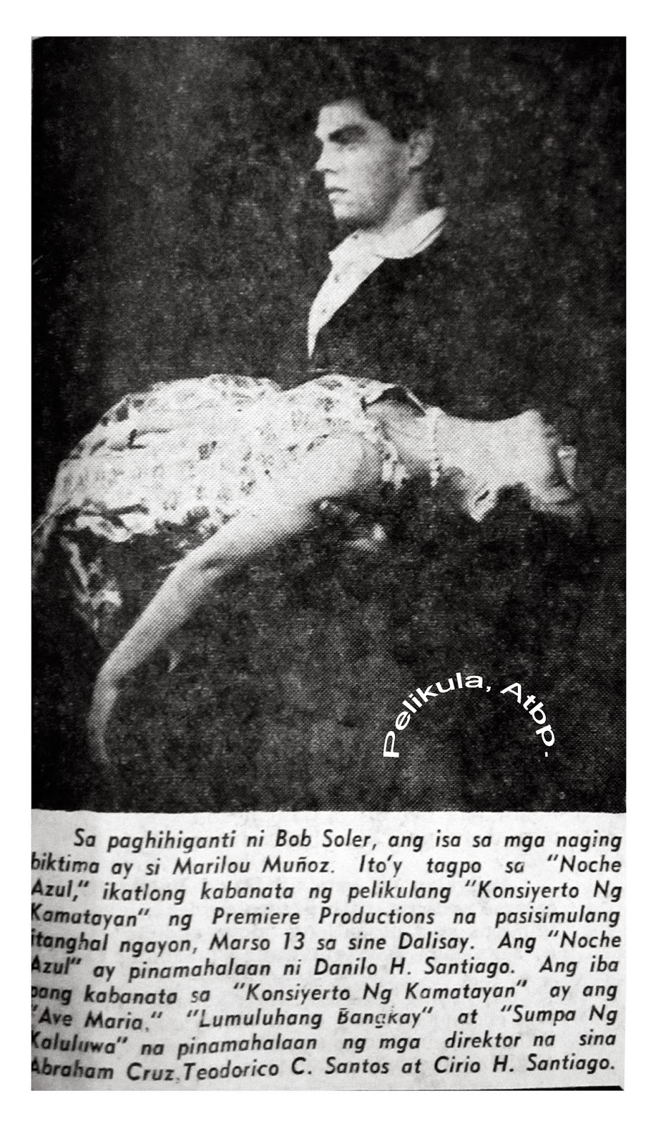 PELIKULA, ATBP.: KONSIYERTO NG KAMATAYAN (1961)
