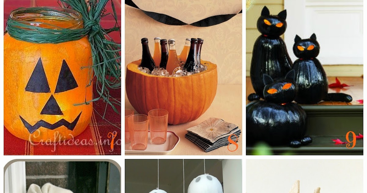 Halloween - Decorazioni fai da te- 12 tutorial facili e veloci dal web ...