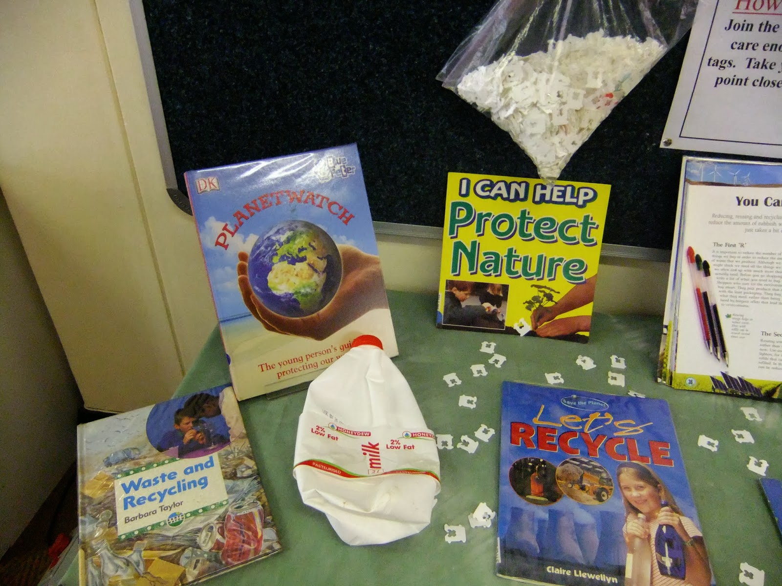 Eco Time Eden: Resources : Library Display