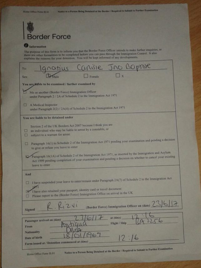Kenneth Rijock's Financial Crime Blog: UK BORDER FORCE DETAINS ARRIVING ...