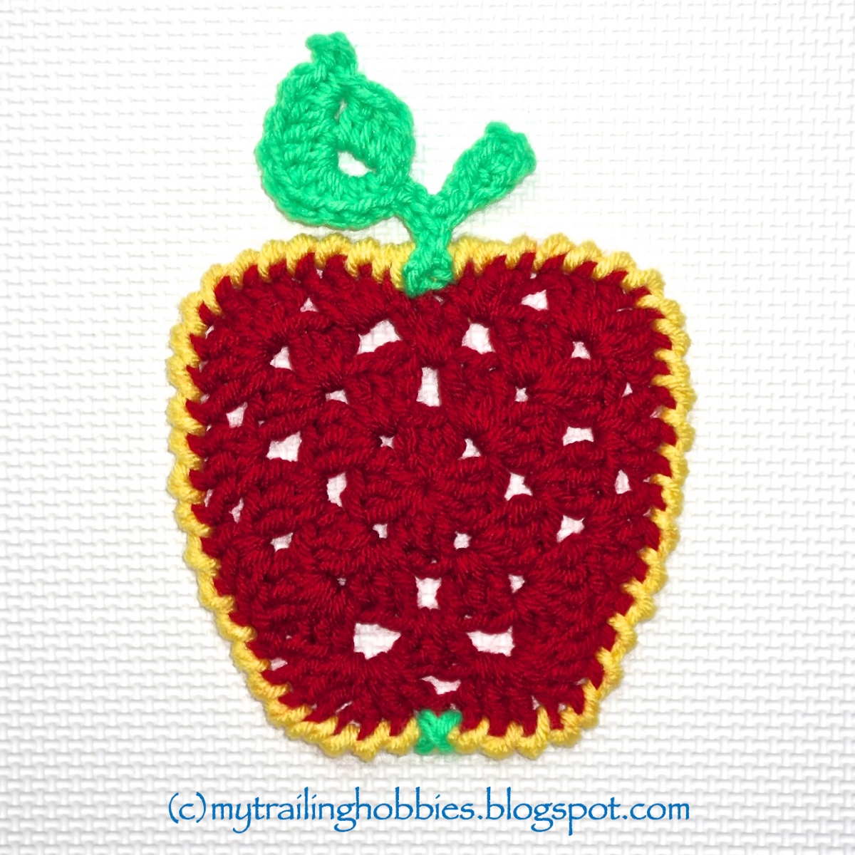 Granny Apple Crochet Pattern