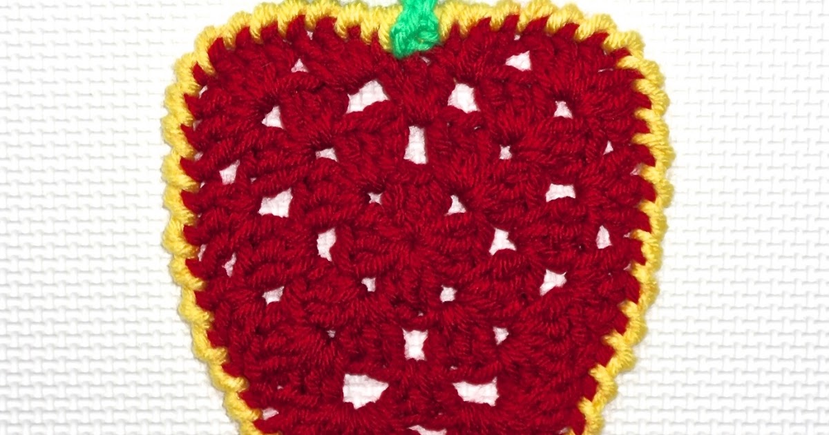 Granny Apple Crochet Pattern