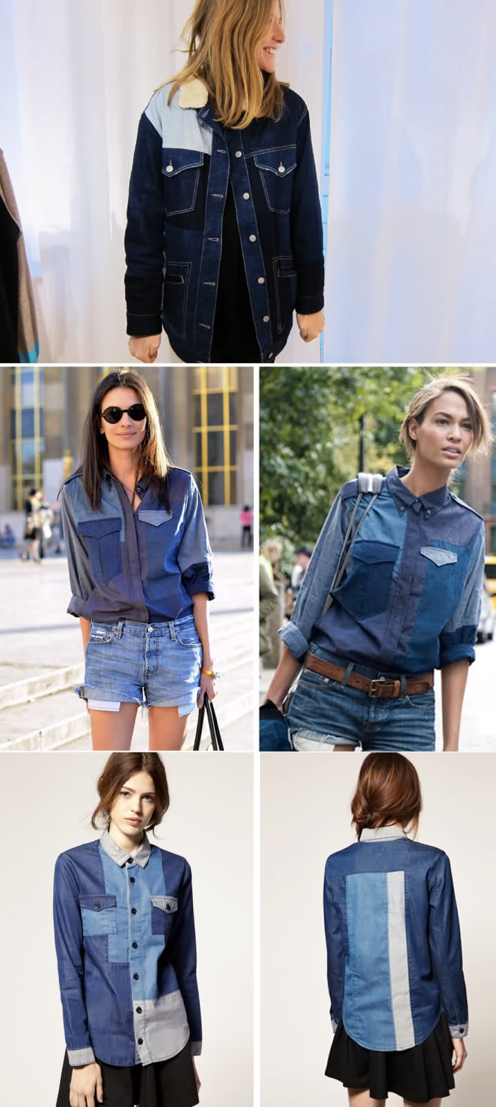Trend// Patchwork denim | CleoinLove
