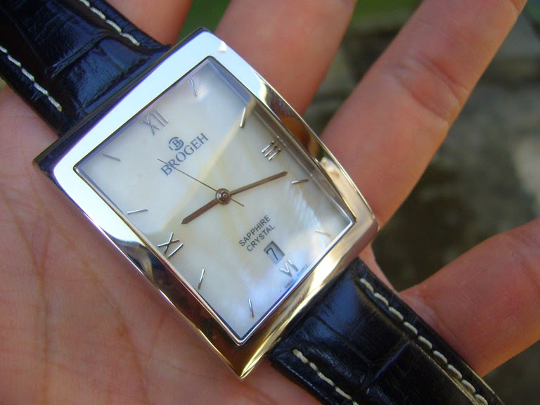 BAKUL JAM: SOLD : BROGEH "MOTHER of PEARL" SWISS