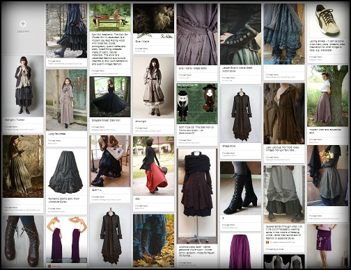 Wild roses and blackberries: Dark mori