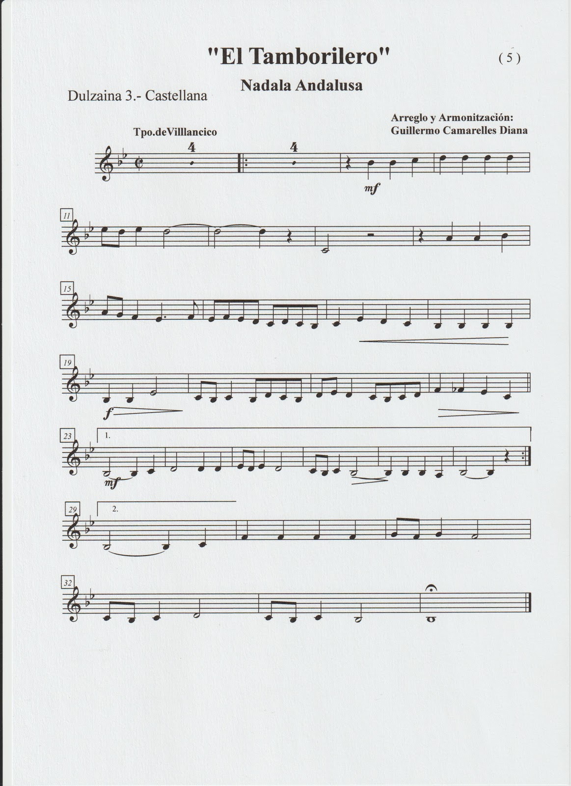 Música y Tradiciones de Guillermo Camarelles Diana: #El Tambolirero ...