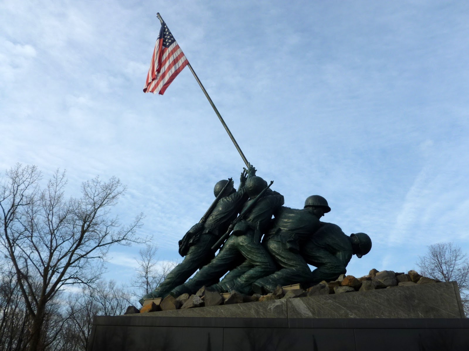 Photo-ops: WWII Memorial: Iwo Jima Memorial in New Britain, CT