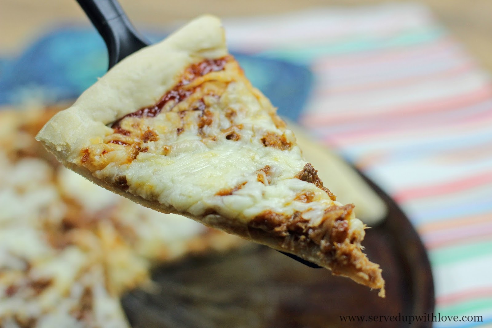 Served Up With Love: Barbecue Pizza