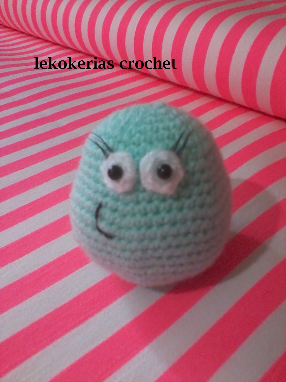 lekokerias crochet: sos fanatico de Pou
