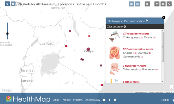 How to Use Health Map Website to Find Disease Information