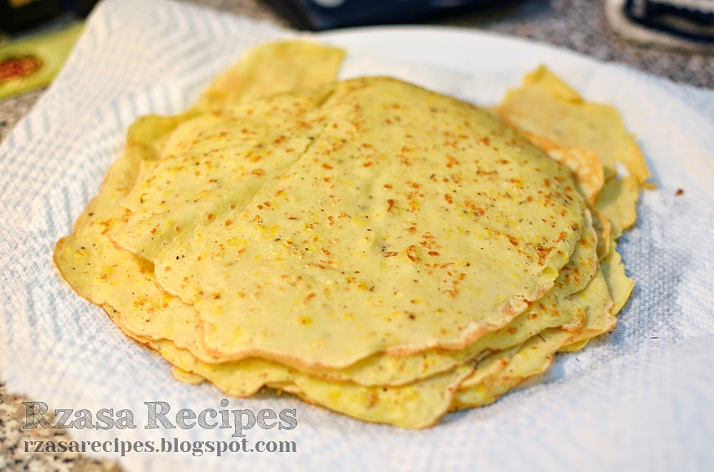 Rzasa Recipes: Charred Corn Crepes