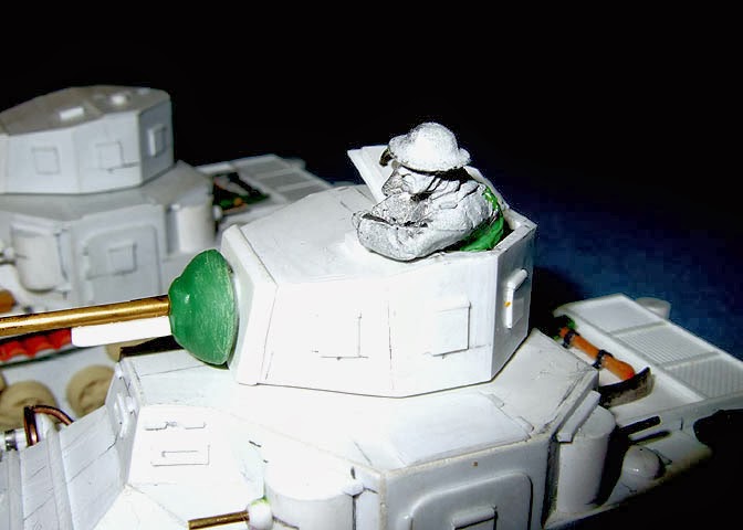 floating white bear: Scratchbuilding a US M2 Medium Tank in 28mm Part8