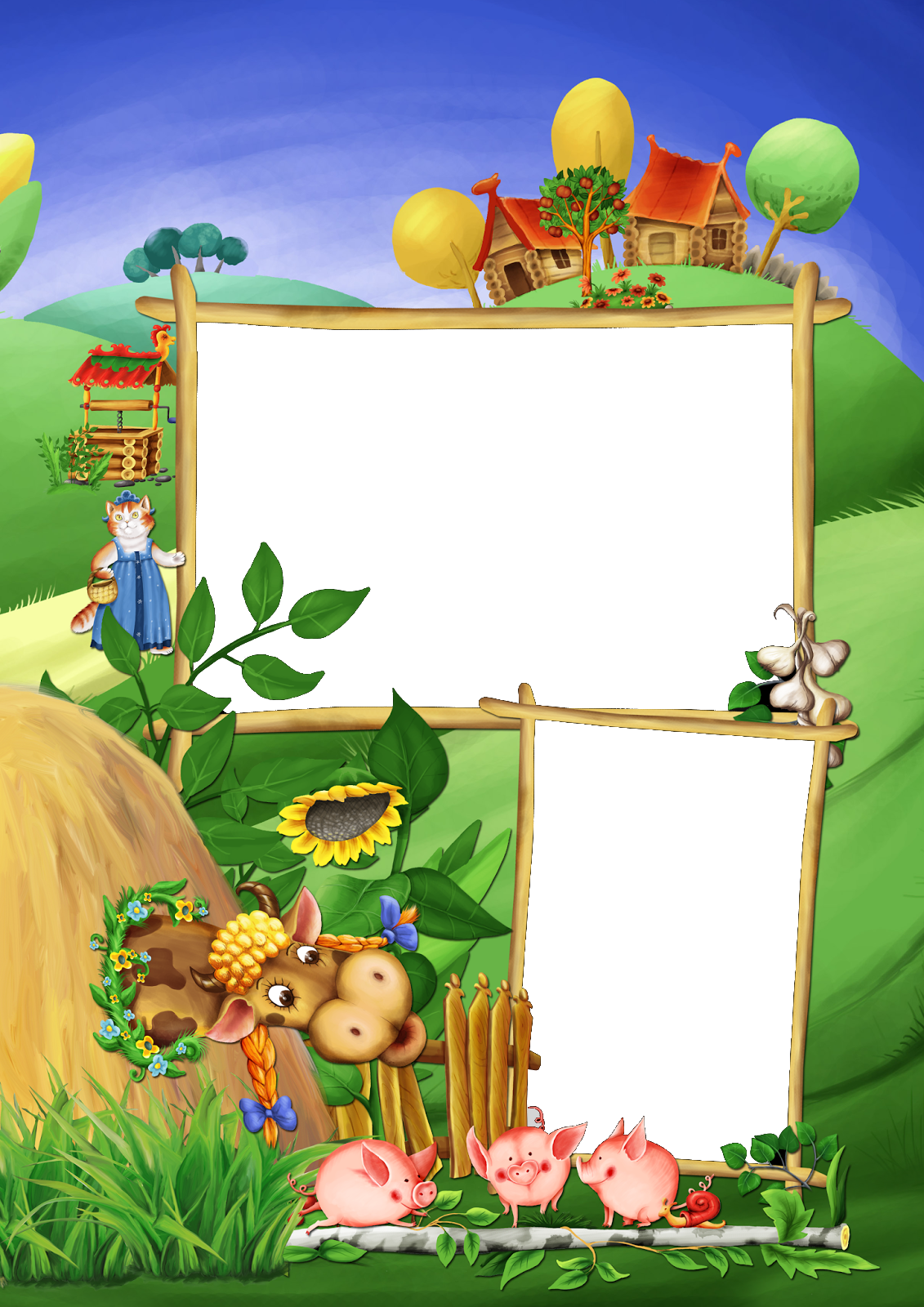 Marcos Gratis Para Fotos Infantiles Nino 6 Anos