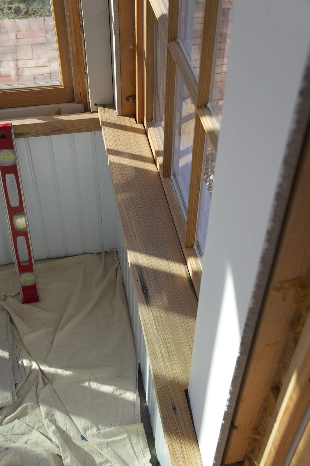 Porch Revival: finishing up the window sills