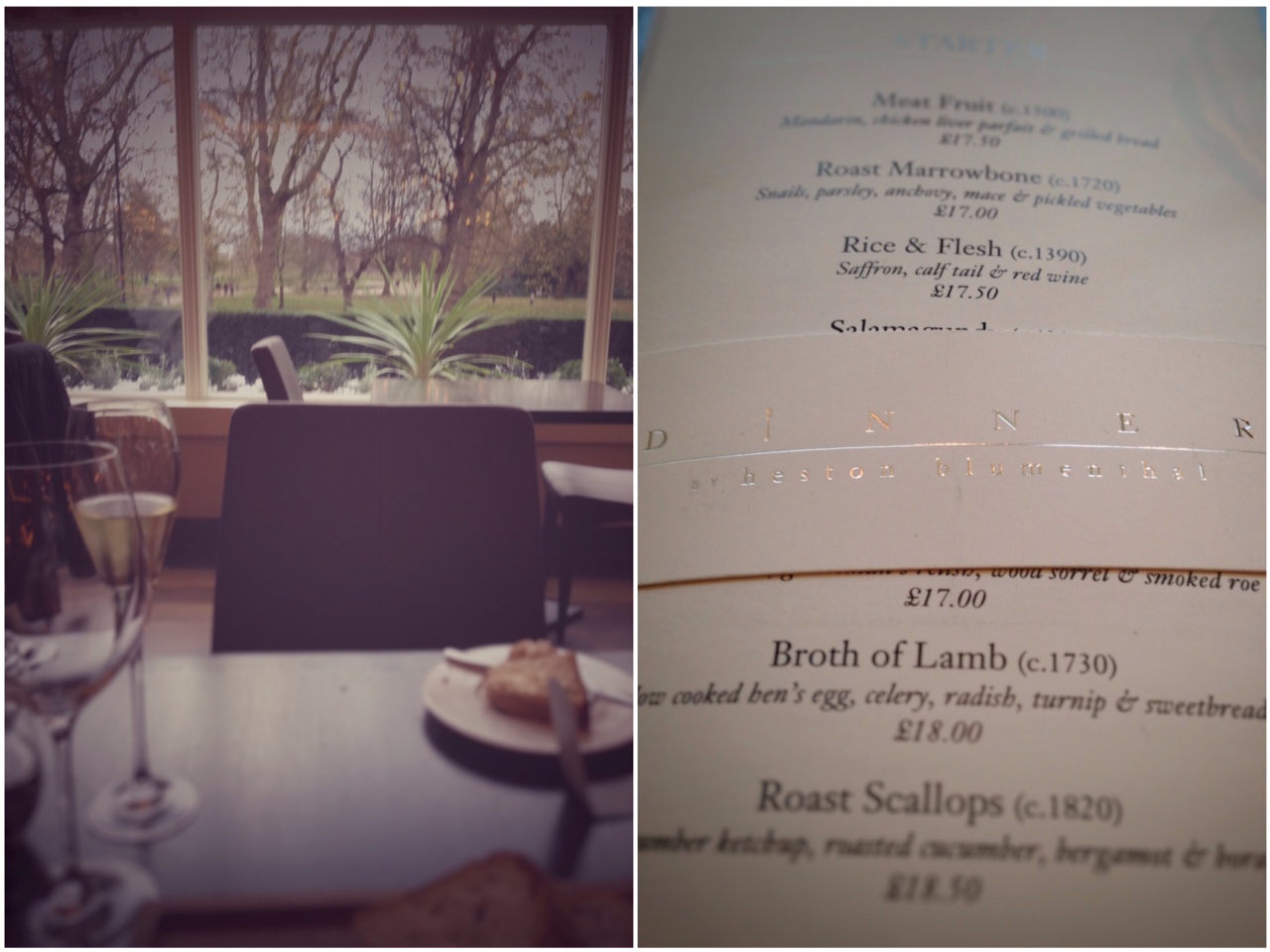 Dinner by Heston Blumenthal, London