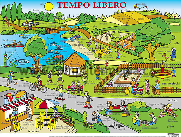 Italiano 2015: Che fai nel tuo tempo libero?