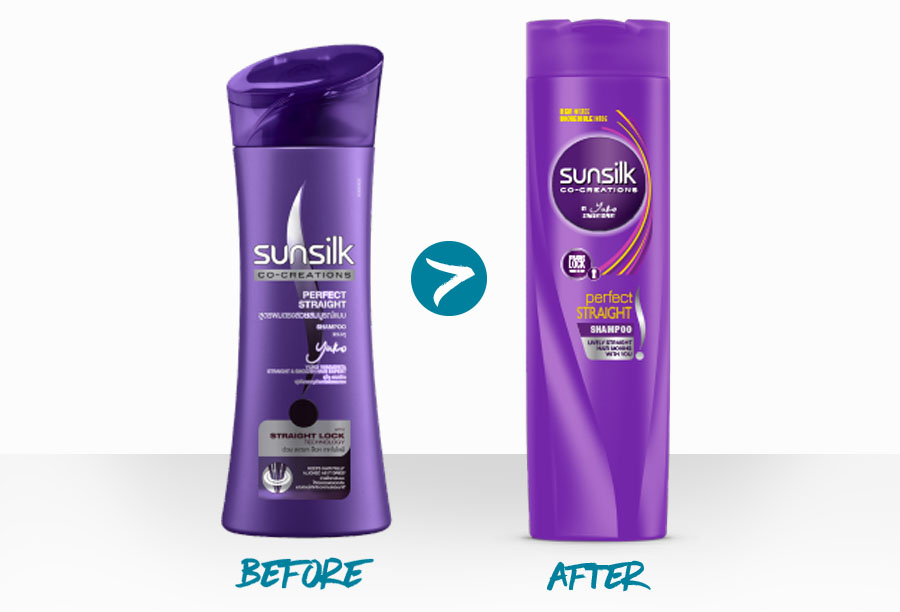 Sunsilk – A Colorful Relaunch – Packaging Of The World