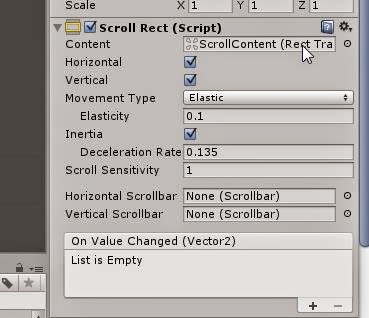 Oldschool RPG: Creating dynamic scrolling menus in Unity UI